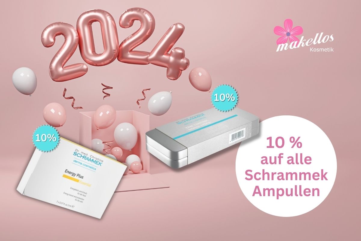 Ein strahlendes neues Jahr 2024 mit makellos Kosmetik!